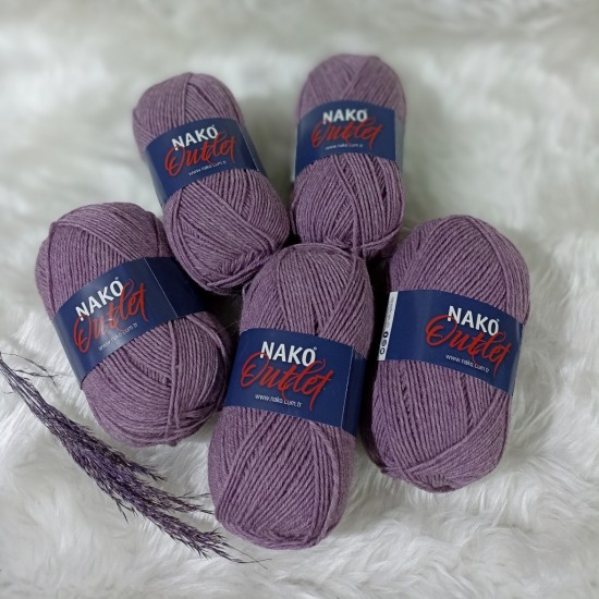 500 gr Nako Outlet %75 Wool El örgü İpi